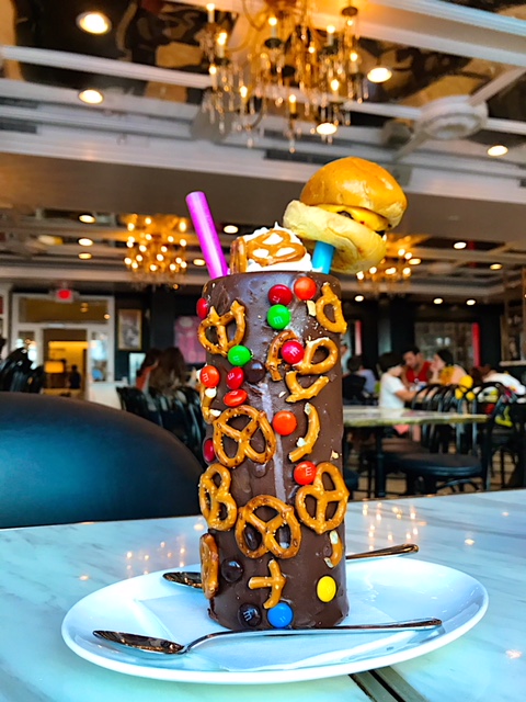 SUGAR FACTORY'S BACON CHEESEBURGER MILKSHAKE