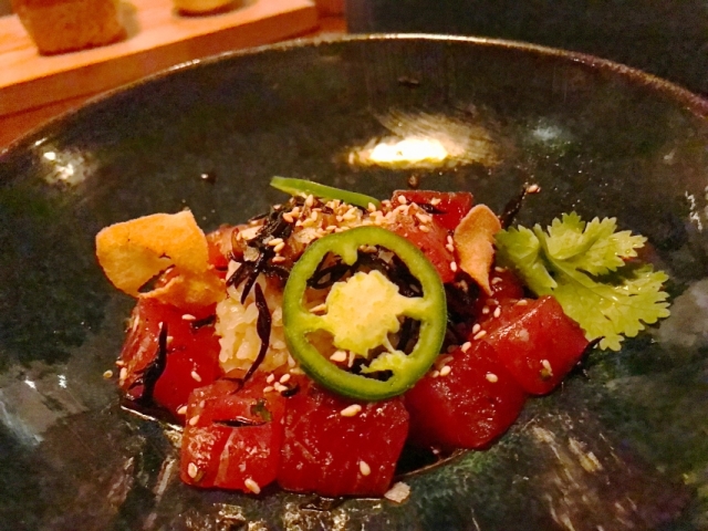 BLUE FIN TUNA POKE