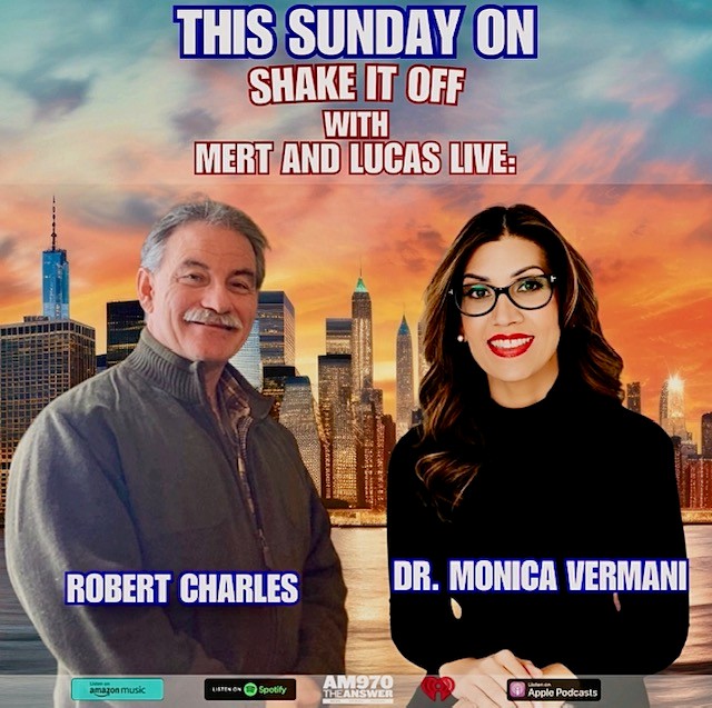 ROBERT CHARLES & DR. MONIC VERMANI SHAKE IT OFF!