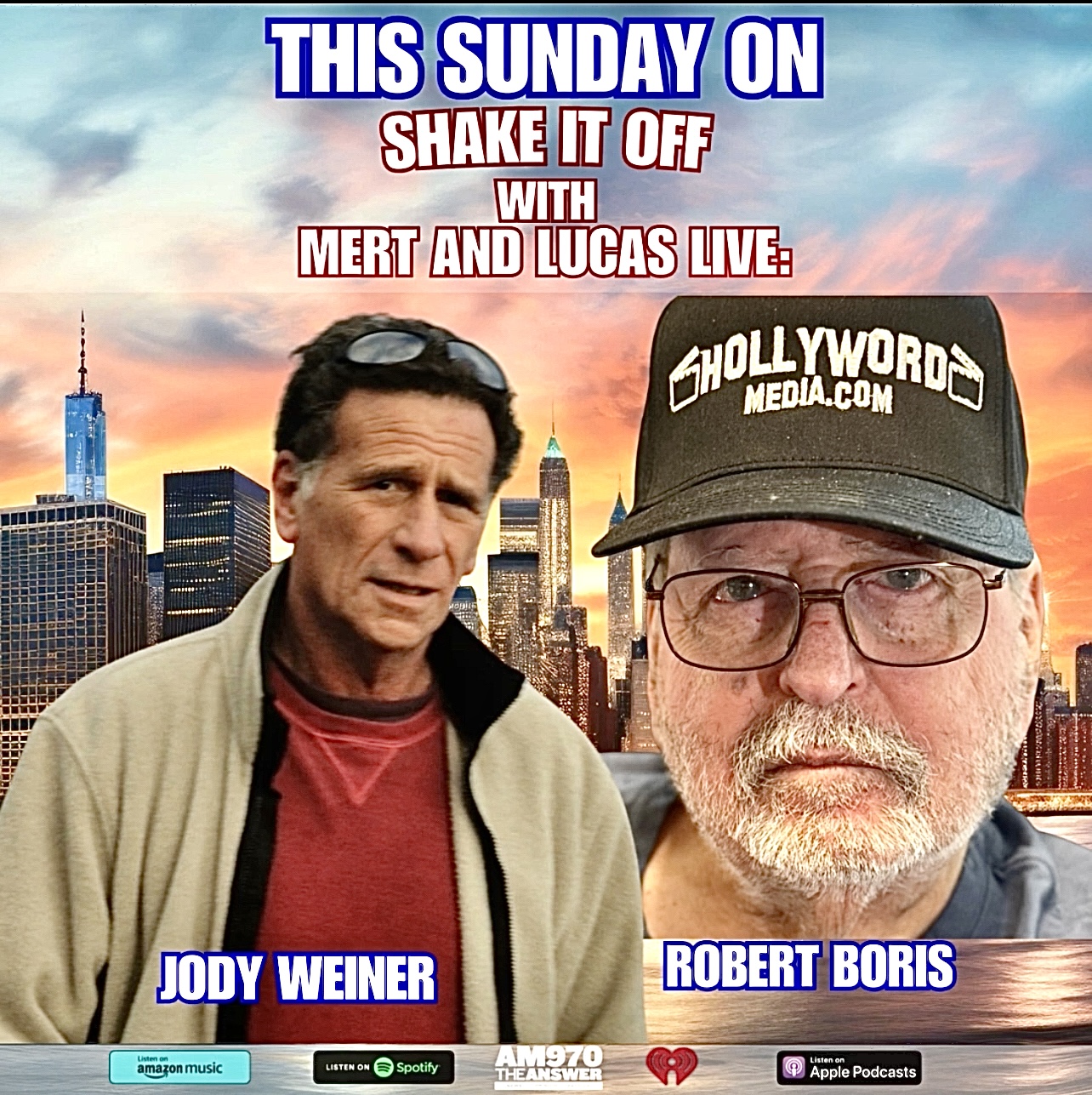 SHAKE IT OFF WELCOMES JODY WEINER & ROBERT BORIS