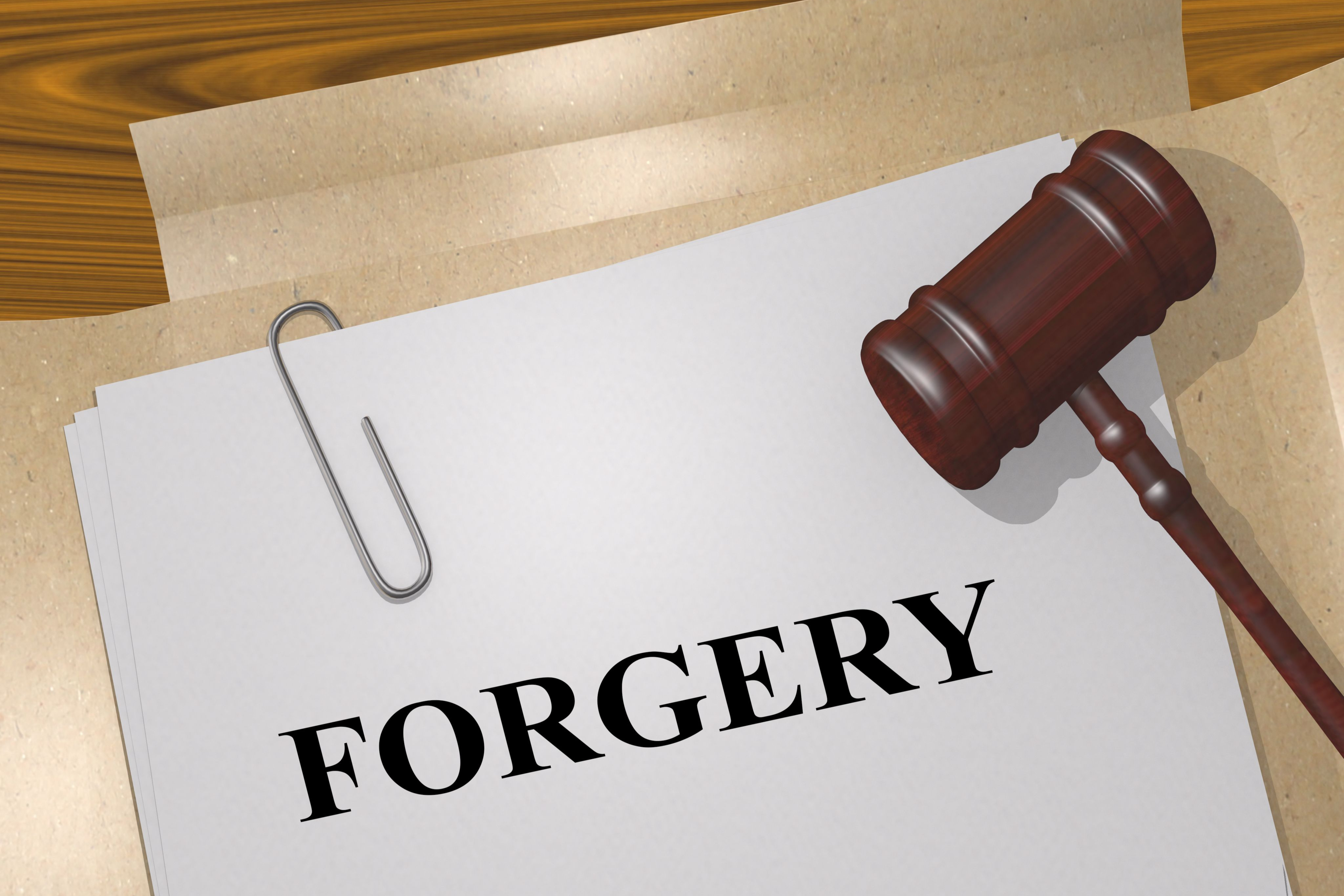 NO FORGING AWAY AT THIS MORTGAGE