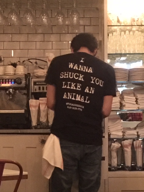 HE WANTS TO SHUCK ME!