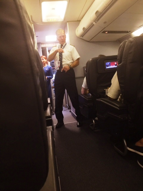 PILOT GIVES US A PRE-FLIGHT BRIEFING