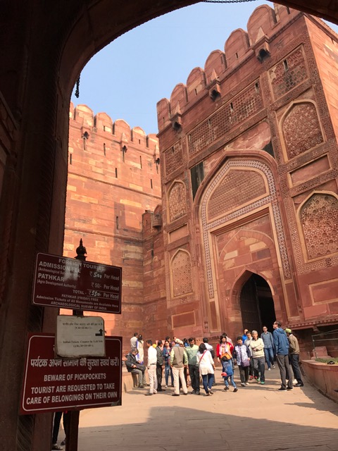 AGRA FORT SCENES, I
