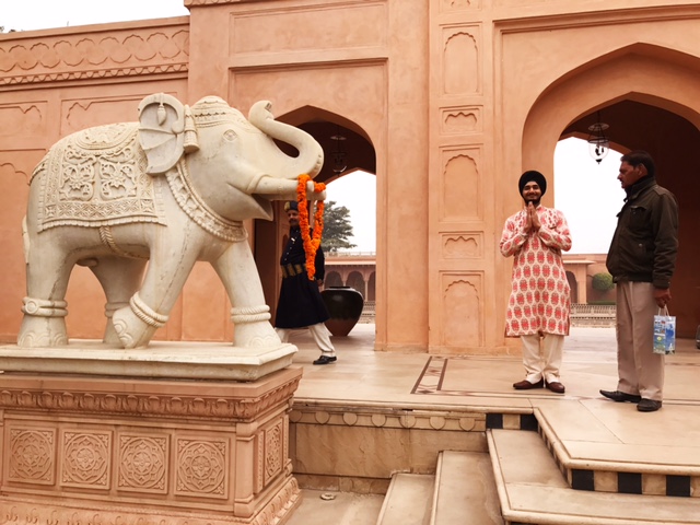 ENTERING THE OBEROI